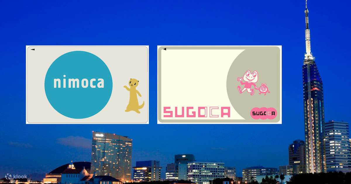 Sugoca IC Card in Kyushu, Japan - Klook Australia